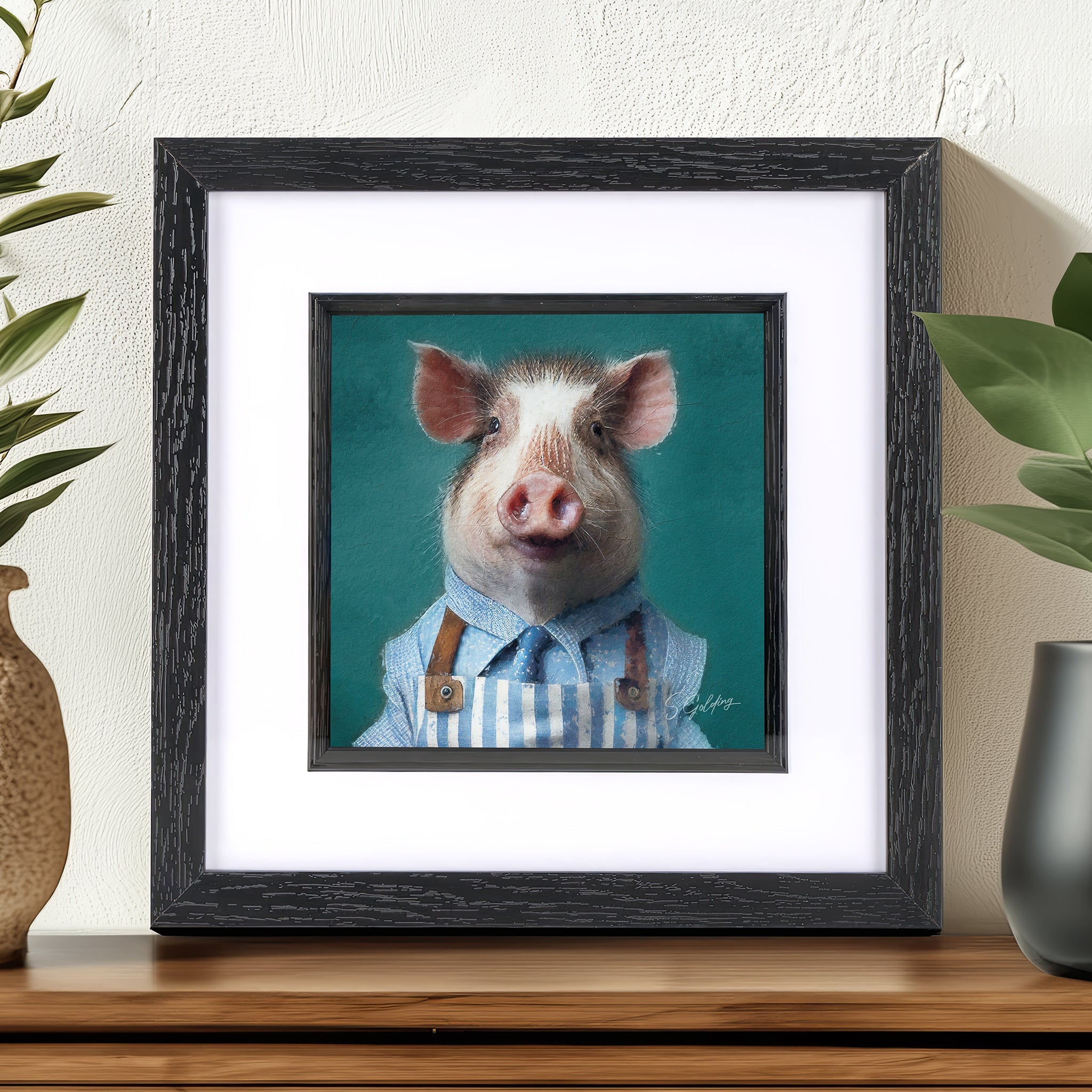 Mounted Artworks – S.Golding